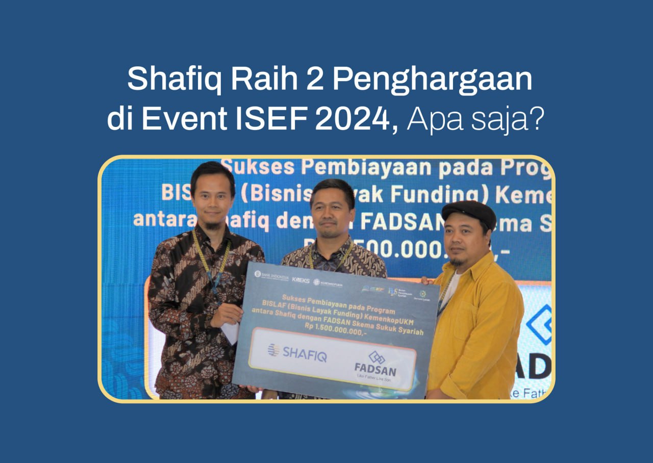 Shafiq Raih 2 Penghargaan di Event ISEF 2024, Apa saja? | SHAFIQ