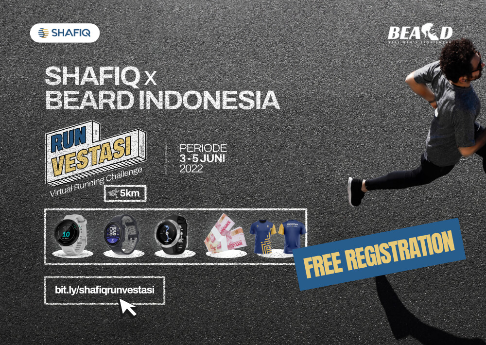 Virtual Run Challenge : RUNVESTASI SHAFIQ X BEARD INDONESIA | SHAFIQ